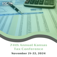 KSCPA 74th Annual Tax Conference Videocast